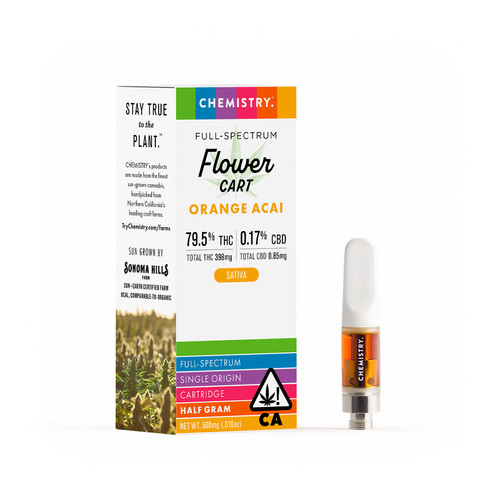 ORANGE ACAI FLOWER CART [0.5g] | CHEMISTRY.
