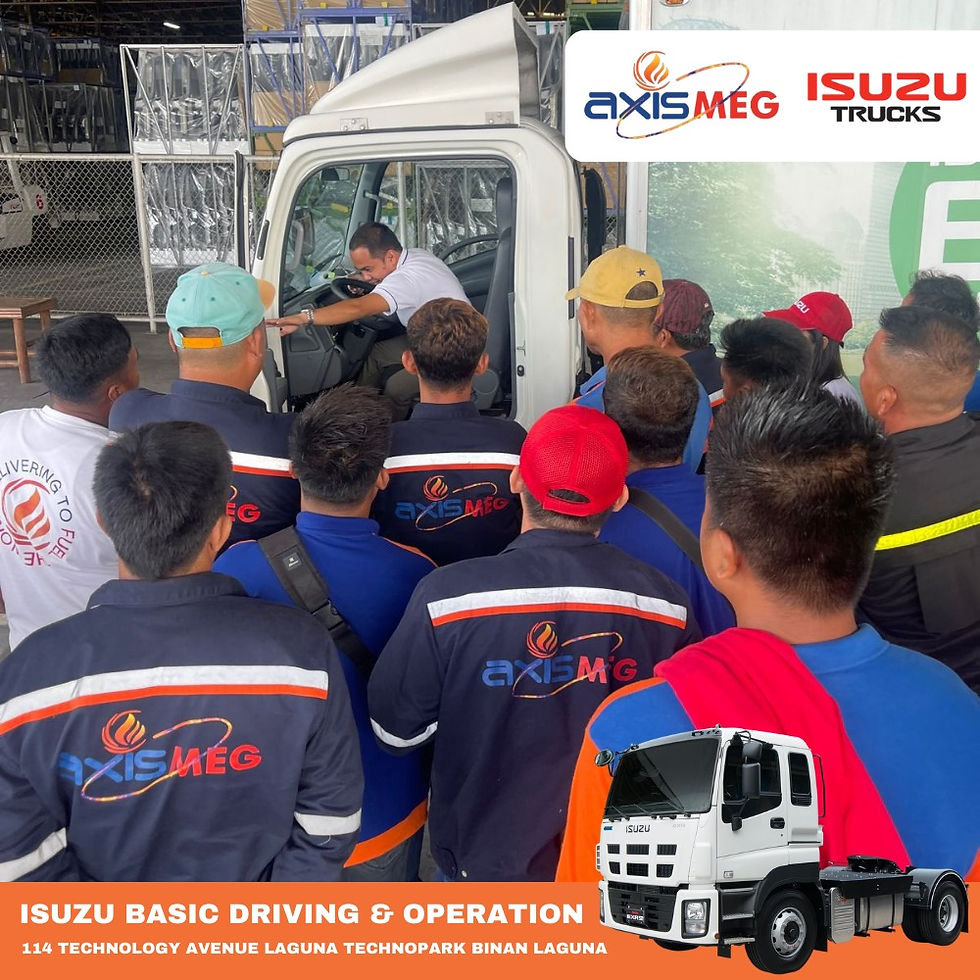How Axis Meg Delivers To Fuel The World - with Isuzu Philippines ...