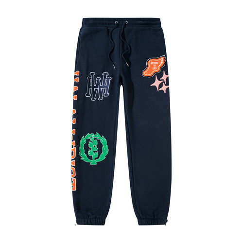 HW "Collegiate" Pants (Navy Blue) | ALL WE NEED