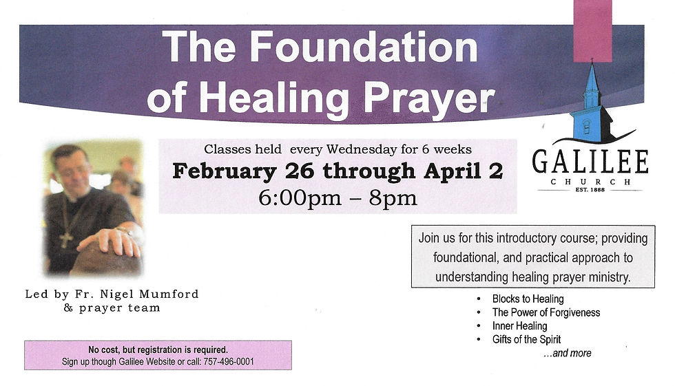 Father Nigel | Healing Prayer | By His Wounds