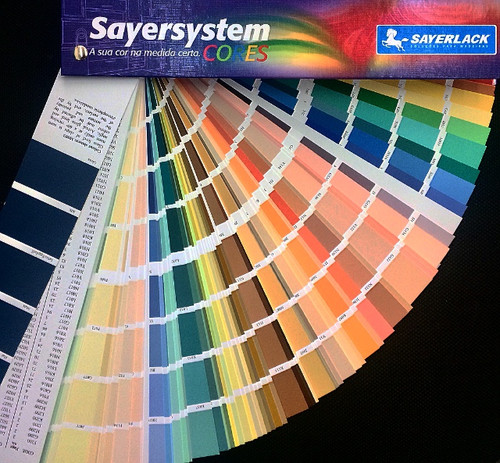 Cartela Sayerlack 720 cores | S. J. São José Distr