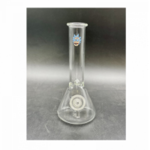 Thick Clear Glass Becker Bong 20cm | Bongzilla