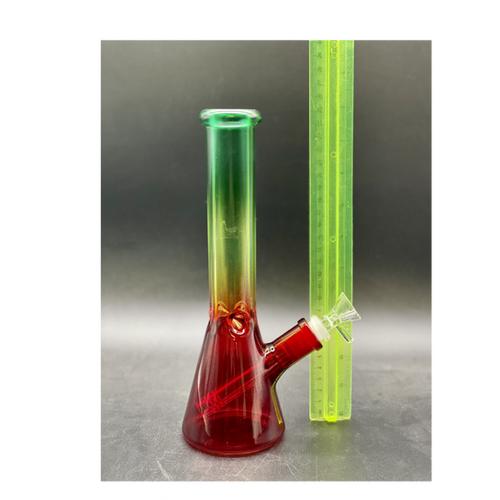 Rasta Conical Flask 25cm | Bongzilla
