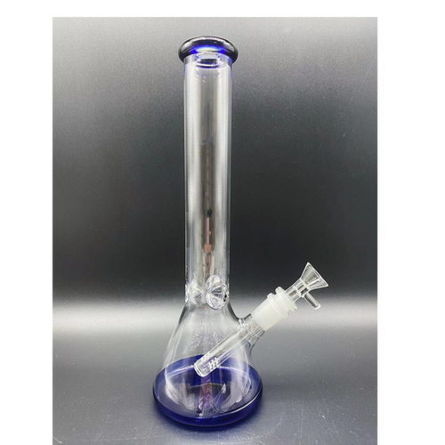 Blue Conical Flask 30cm | Bongzilla