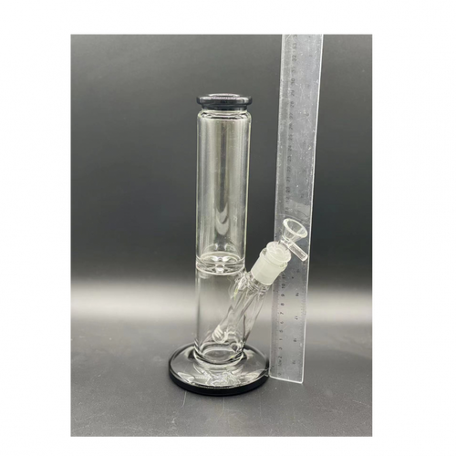 Graduated Cylinder with glass divider 30cm | Bongzilla