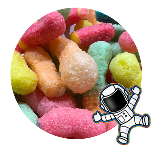 Freeze Dried Gummy Worms | Space City Candy