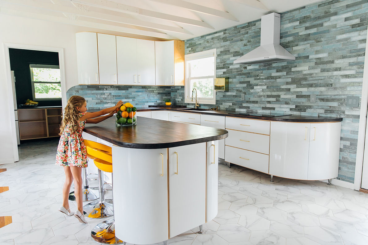 Toro Kitchen Cabinets | Metal Midcentury Modern Kitchen Cabinets