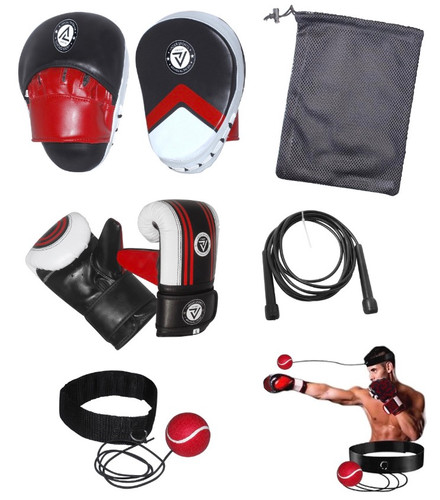 Boxing spaaring punch pads and gloves boxing training set | Vader Sports