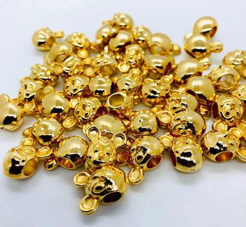Mickey Mouse chapa 24k | Bisutería Lemori