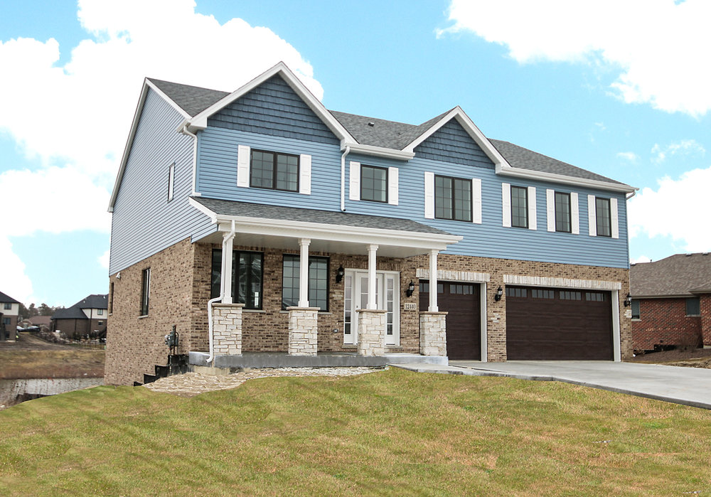 Custom Built Home at Whisper Creek in Mokena, IL by Hartz Homes