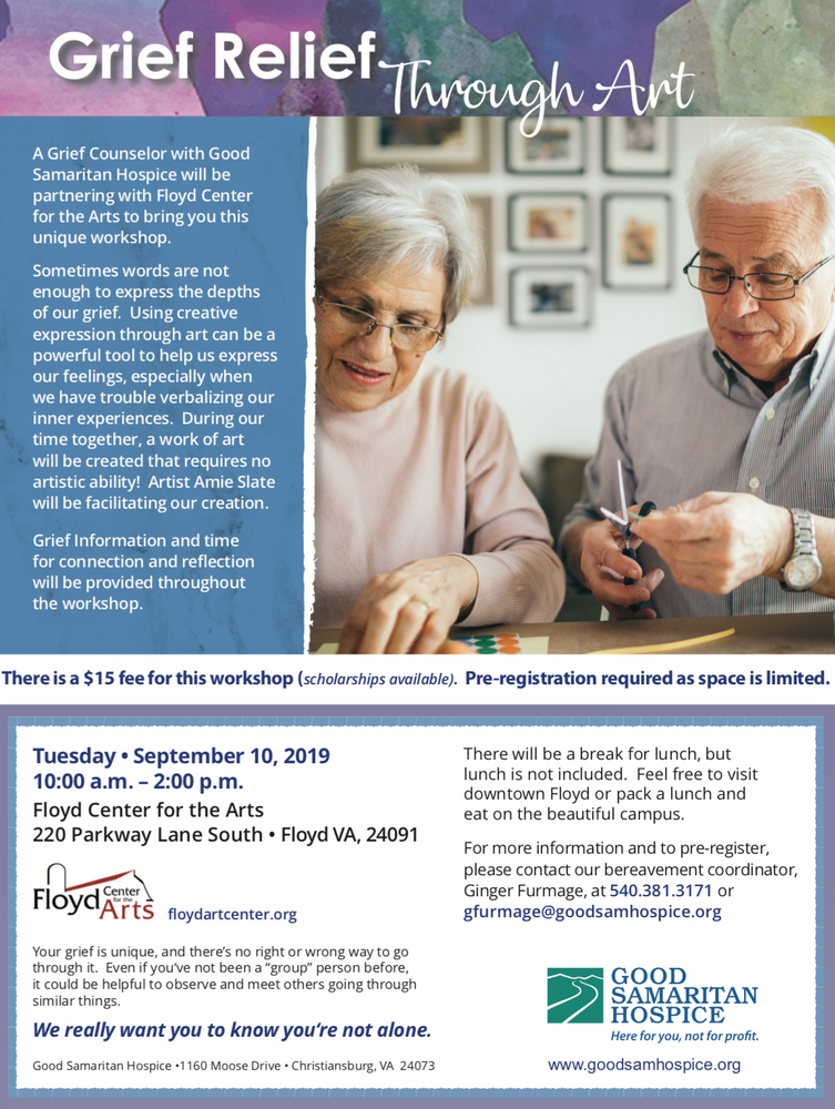 Grief Relief Through Art