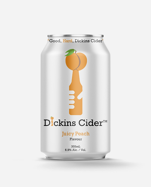 Dickens Cider Juicy Peach (12 Pack) | Dickins Cider