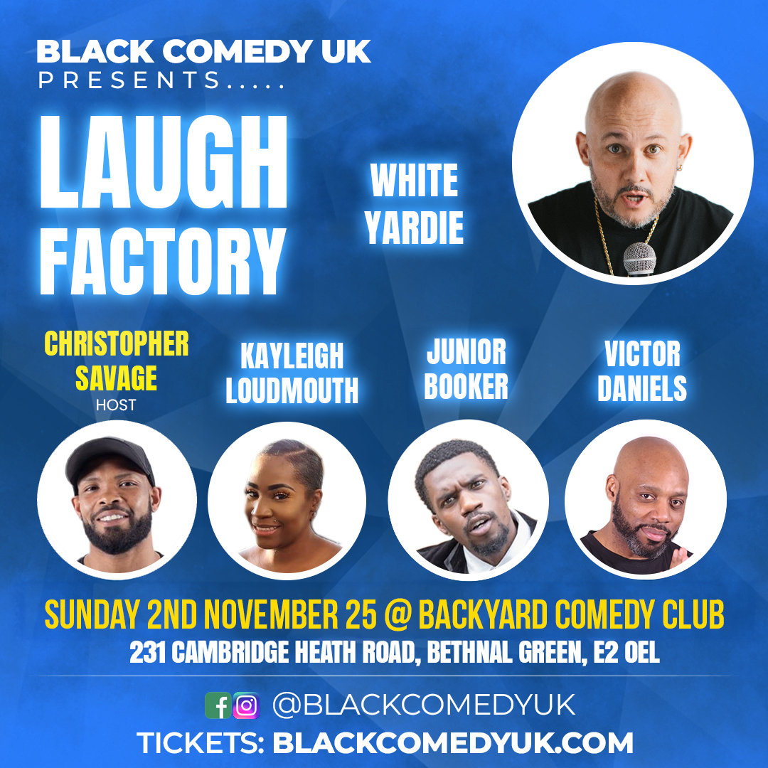 LONDON: LAUGH FACTORY | BLACK COMEDY UK