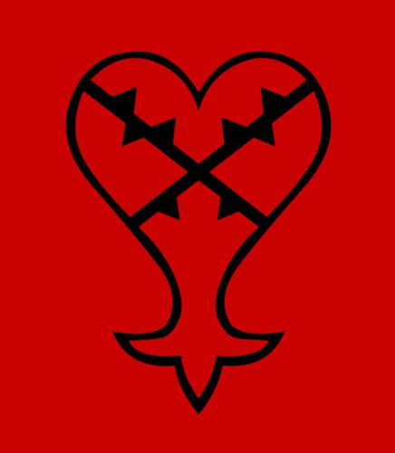 Kingdom Hearts Heartless logo inspired Kid's T-shirt | Konton Ink