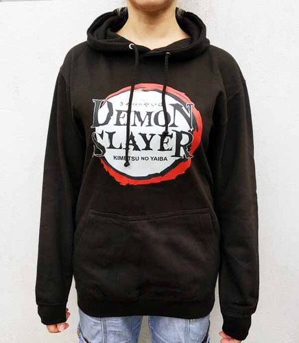 Demon Slayer Kimetsu no Yaiba Anime and Manga logo Adults hoodie ...
