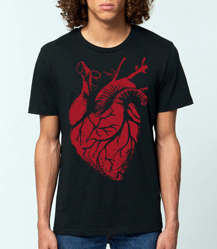 Big Heart - Anatomical Heart - Konton Zen Biro Art - Men's fit t-shirt ...