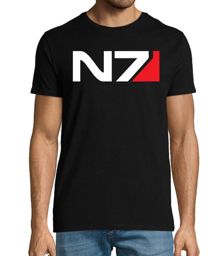 Mass Effect N7 Logo men's gamer T-shirt | Konton Ink