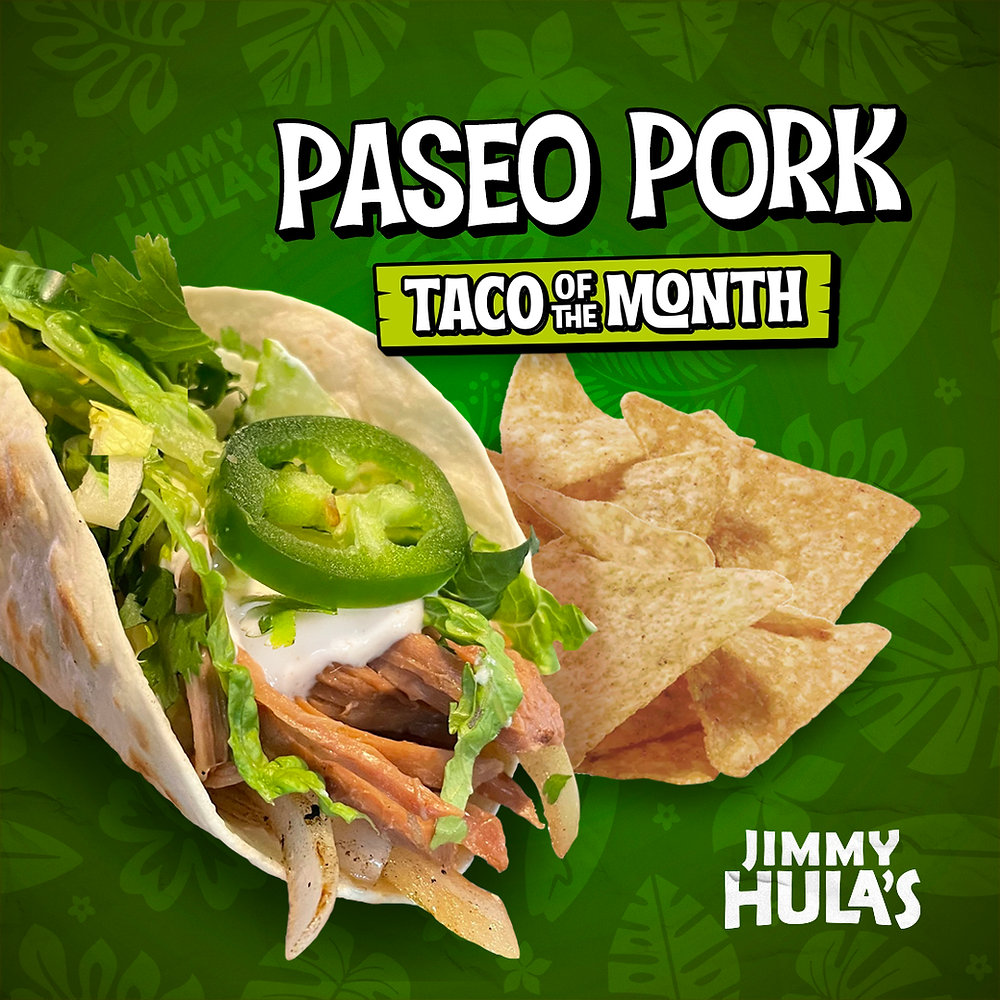 July Taco of the Month: Paseo Pork