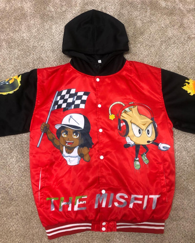 Misfit in Motion Varsity Jacket | The Misfit LLC