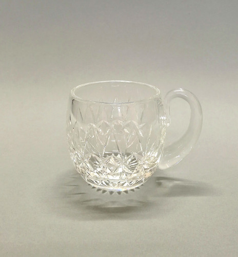 Webb Glass Mug, Cut Glass Beer Mug, Punch Glass. Made in England | 3 ...