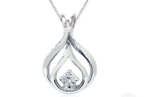 1ct Diamond Pendant | GC Diamonds