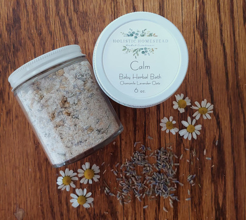 Calm- Baby Herbal Bath | Holistic Homestead