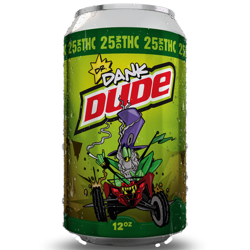 Dank Dude 25mg 12oz can | Dr. Dank Industries