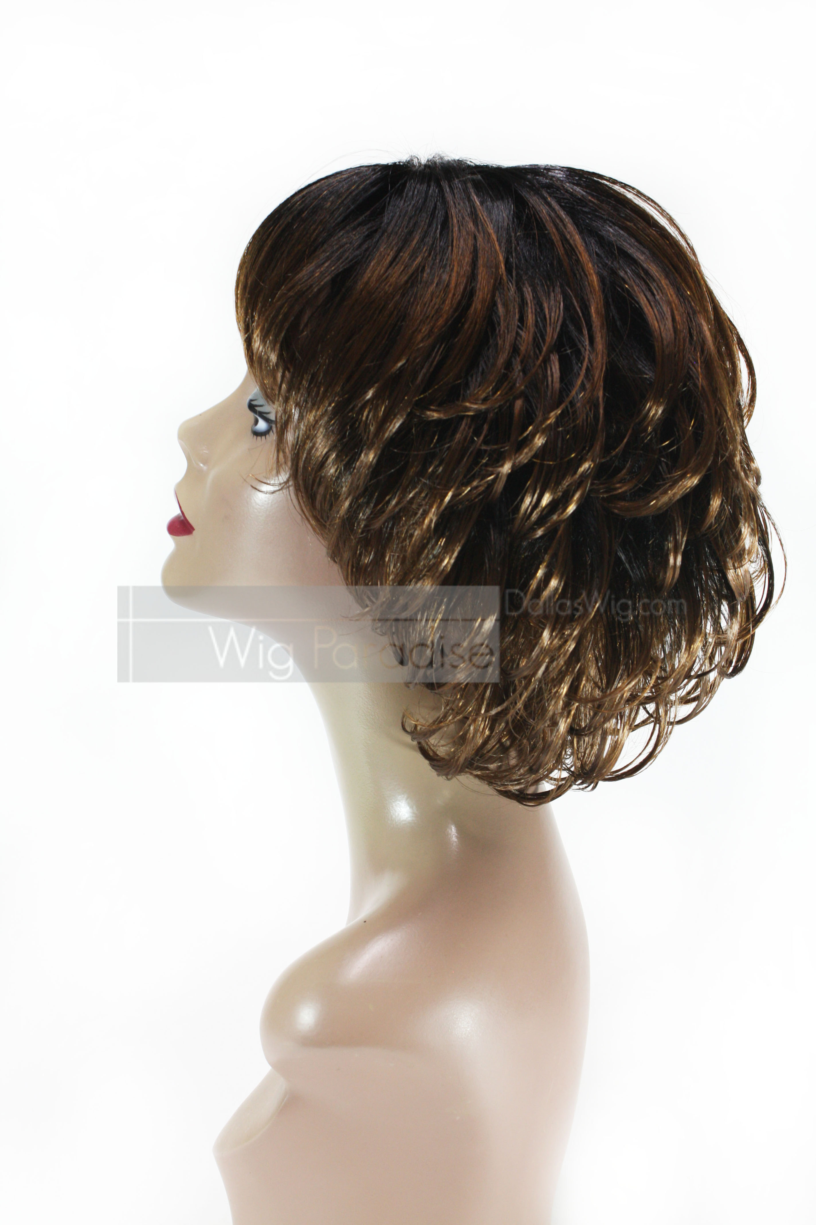 Junee Fashion Synthetic Janet Gold Wig | wigparadise