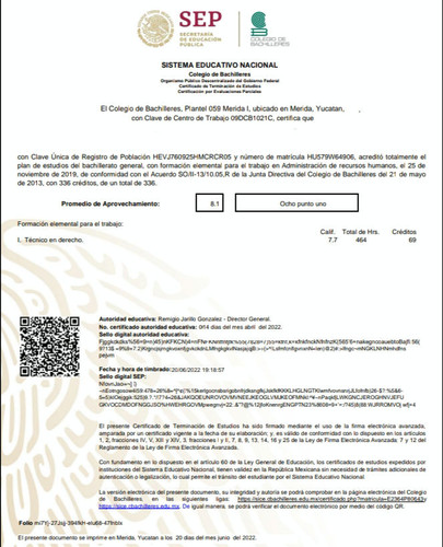 Certificado de Preparatoria por la SEP | Easy Procedures