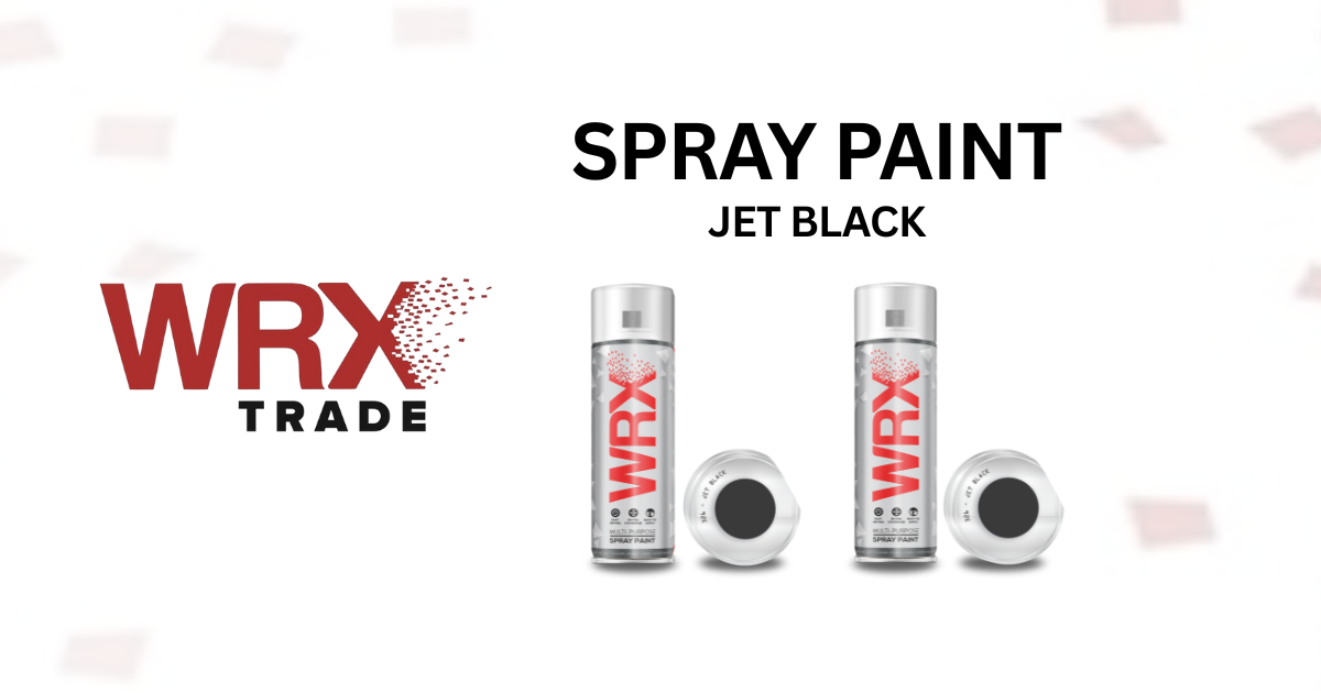Buy WRX JET BLACK SPRAY PAINT - 400ml | Next Day Delivery