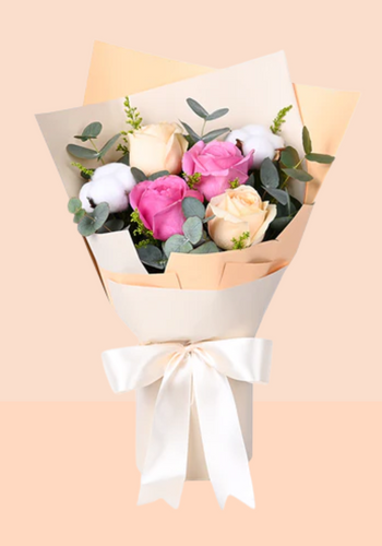 Bouquet de Rosas Melón | Florerías de México