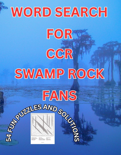 CCR WORD SEARCH | Favorite Band Books