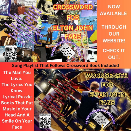 ELTON JOHN PUZZLE BOOK BUNDLE | Favorite Band Books