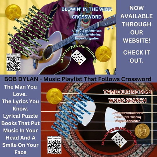 BOB DYLAN PUZZLE BOOK BUNDLE | Favorite Band Books