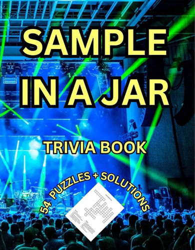 PHISH TRIVIA PUZZLE BOOK | Favorite Band Books