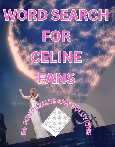 CELINE WORD SEARCH | Favorite Band Books