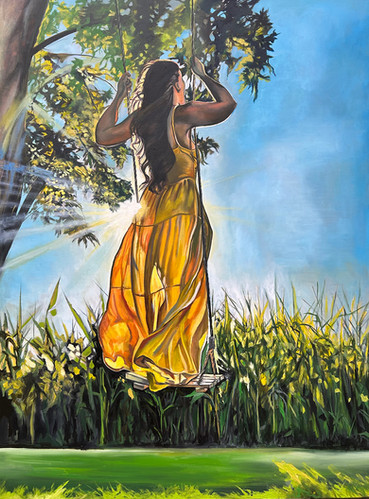 Sunray Reflections - Original Available - Prints Available | Kat Sauder Fine Art