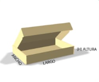 10PZAS CAJA DE CARTÓN ARMABLE "RELF 7" 16X14.5X5 CM - COMPACTA Y ...