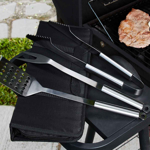 12PZAS SET DE BBQ CON ACCESORIOS "JAS" | Vintage Souvenirs