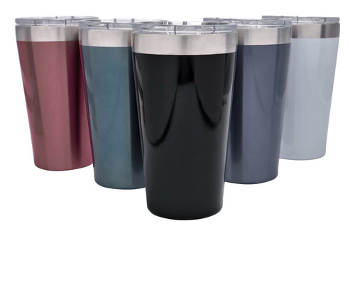 TERMO DOBLE PARED INSULADO TERMINADO GLOSSY 460ML | vintagesouvenirs