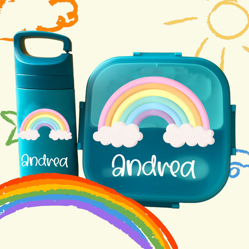 BOX LUNCH DE SANDWICHERA Y CILINDRO EN KIT ALIMENTOS "HEY LIFE ...