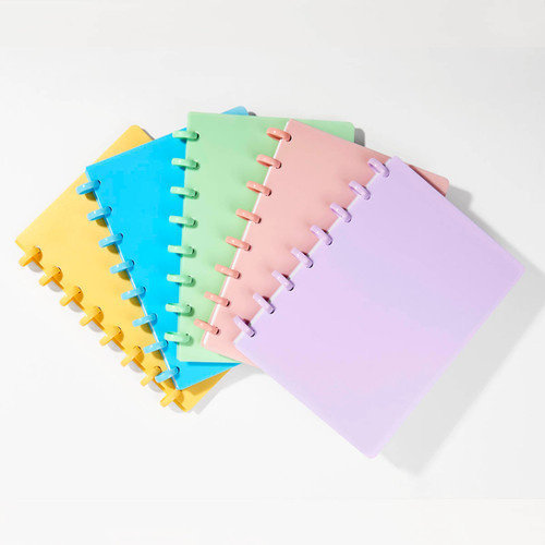 48PZAS LIBRETA CON CUBIERTA PLÁSTICA Y 8 AROS "IKO" | Vintage Souvenirs