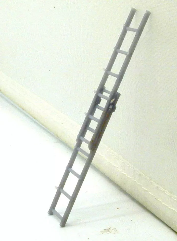 STEP LADDERS (3) EXTENSION LADDERS (3) 1/87 HO Scale Resin Print ...