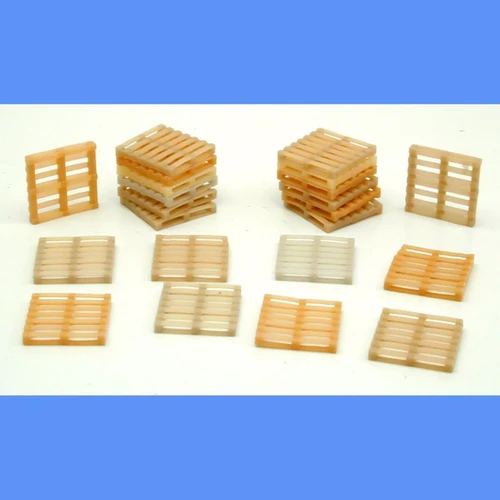 PALLET PALLETS 48" X 48" QUANTITY 24 RESIN HO SCALE 1/87 | That Train Place