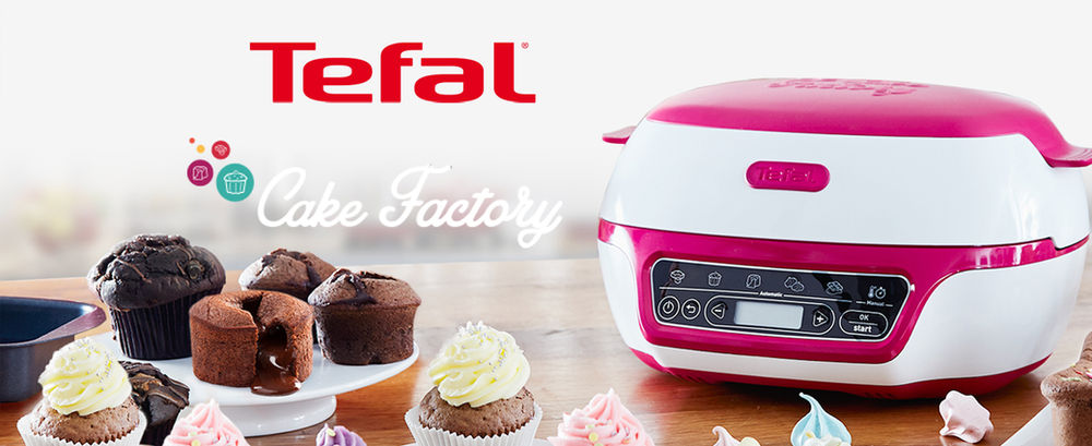 Mini cakes salés à personnaliser avec le CAKE FACTORY de Tefal