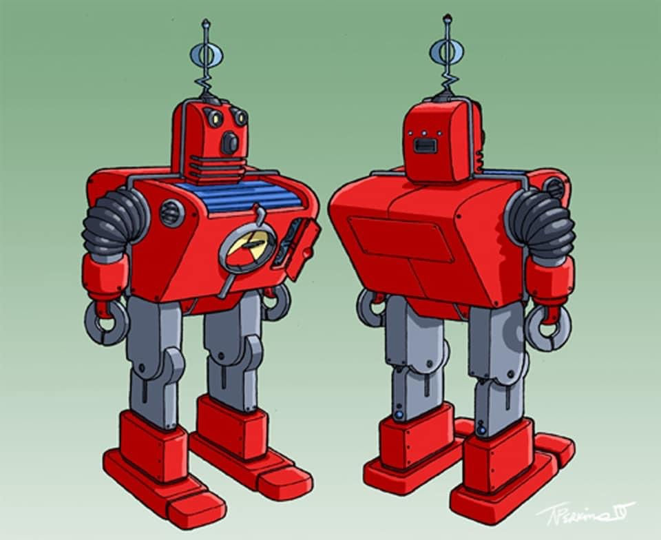 Portfolio Flashback: Big Guy and Rusty The Boy Robot