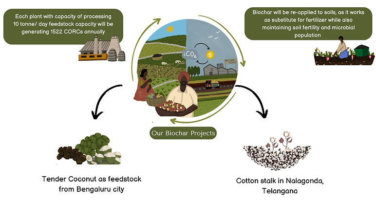 Biochar Carbon Removal Solutions | Tapovanam Sustainable Agriculture