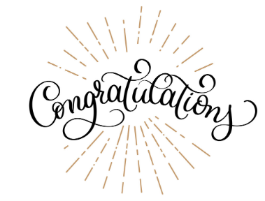 Congratulations Ashley!