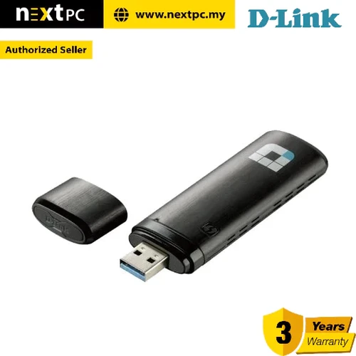 D-LINK Wireless AC1300 MU-MIMO USB Adapter | Next PC - Malaysia