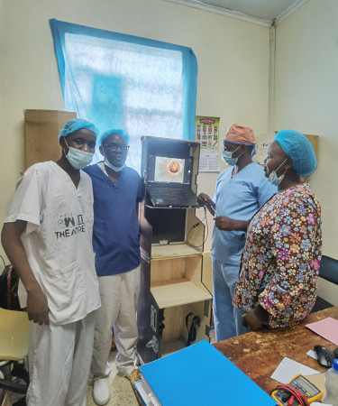 Easily transportable laparoscopic tower | BMEforGlobal Health